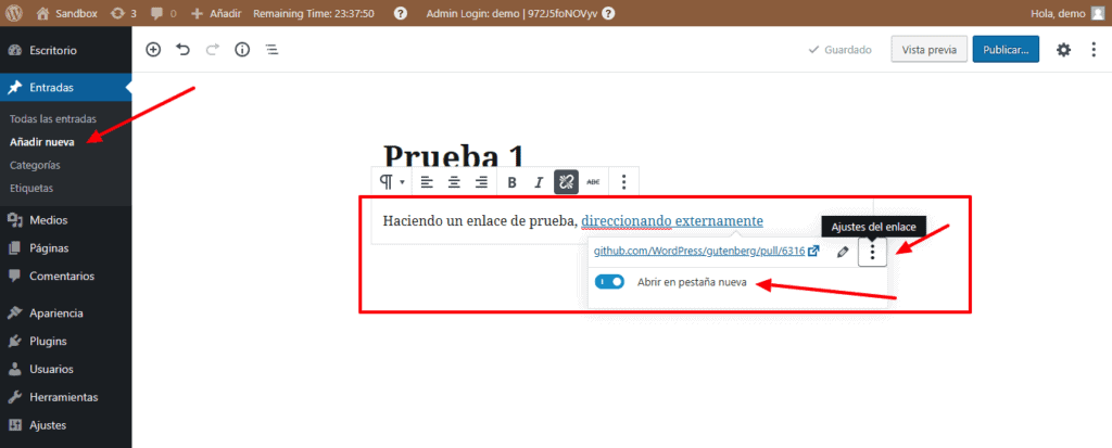 ¿Que es rel=”noopener noreferrer” en WordPress? | Cómo Hacer Una Página