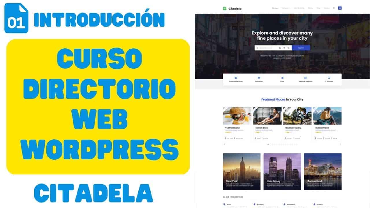 Nuevo Curso: Como hacer un Directorio Web con Citadela | Cómo Hacer Una ...
